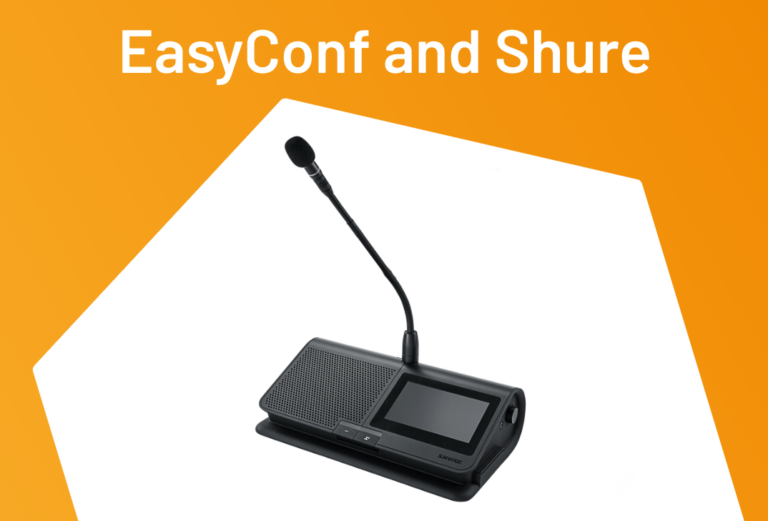 Supported conference system series: Shure - MVI AudioVisual